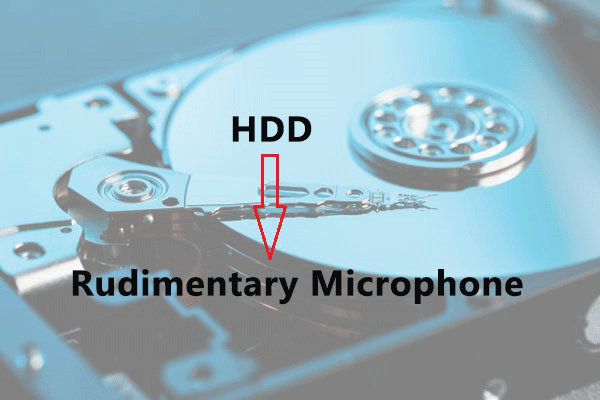 Hard Disk Drive Could Be Used as Rudimentary Microphone - MiniTool