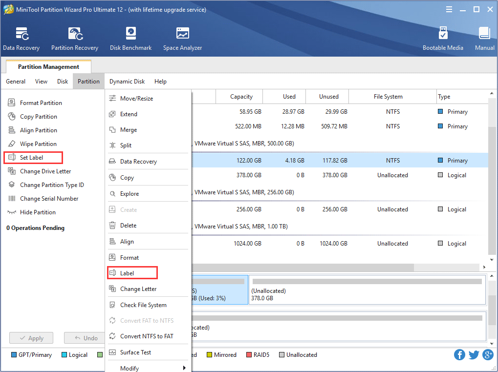 How to Label Partition - MiniTool