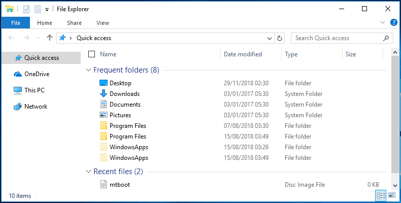 Glossary of Terms - Windows Explorer - MiniTool