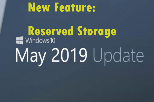 A Guide on Windows 10 Reserved Storage and How to Disable It - MiniTool