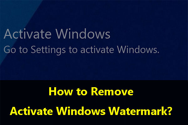 Remove Activate Window 10 Watermark 2020 Window 10 Pro Permanently Fix