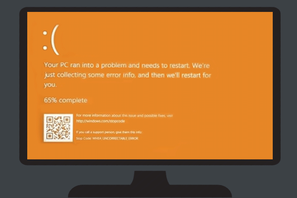 Fix the Orange Screen Error on Windows? Try These Solutions! - MiniTool