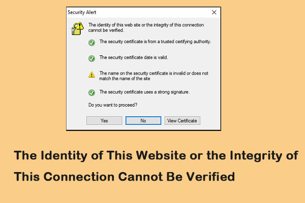 How to Fix the Windows Identity Verification Issue on Windows 10 - MiniTool