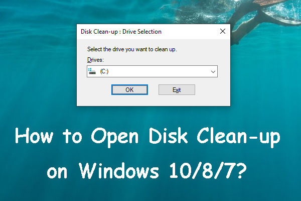 12 Ways to Open Disk Clean-up on Your Windows Computer? - MiniTool