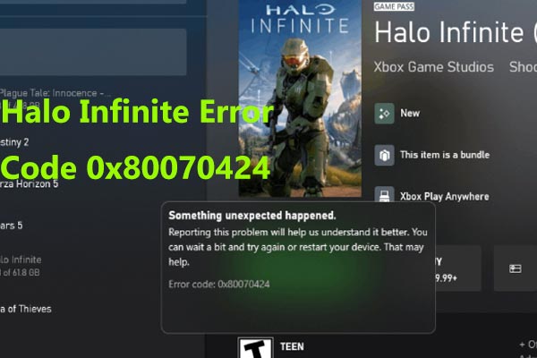 How to Fix Halo Infinite Error Code 0x80070424 on PC? 6 Ways! - MiniTool