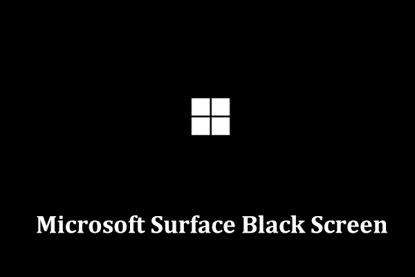 Hot Fixes: Microsoft Surface Black Screen with Logo/Cursor, Learn