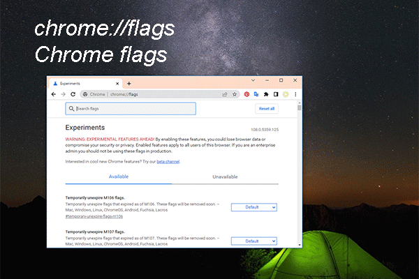 Discover chrome://flags: Experimental Features and Debug Tools Discover chrome://flags: Experimental Features and Debug Tools