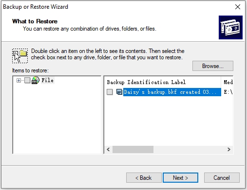 BKF File: What Is It? How to Open It on Windows 11/10/8/7? - MiniTool