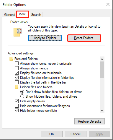 How to Stop File Explorer Keeps Resetting the Sort Order