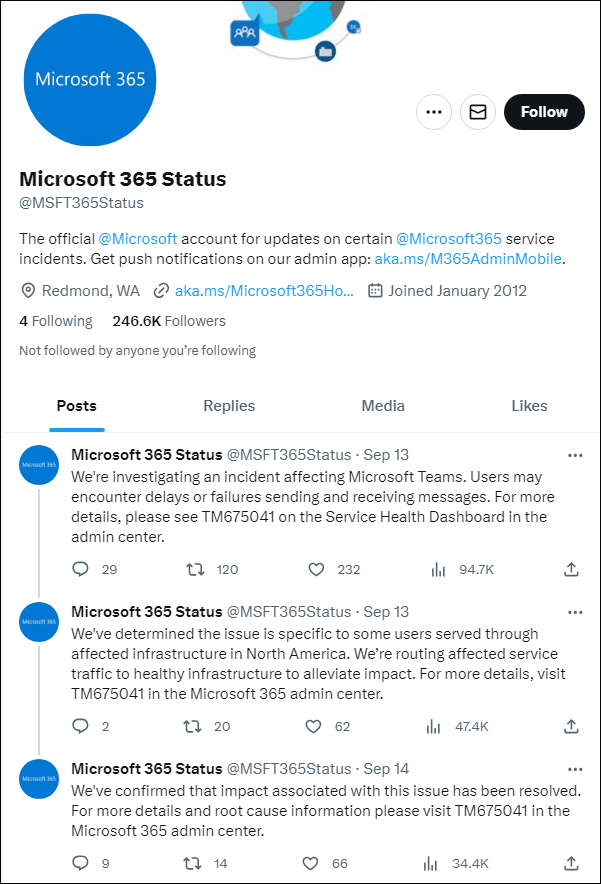 Is Microsoft 365 Down? Check Microsoft 365 Service Health Now