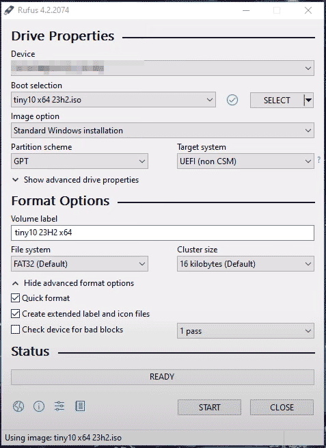 Tiny10 23H2 – New Windows 10 Lite Free Download ISO & Install