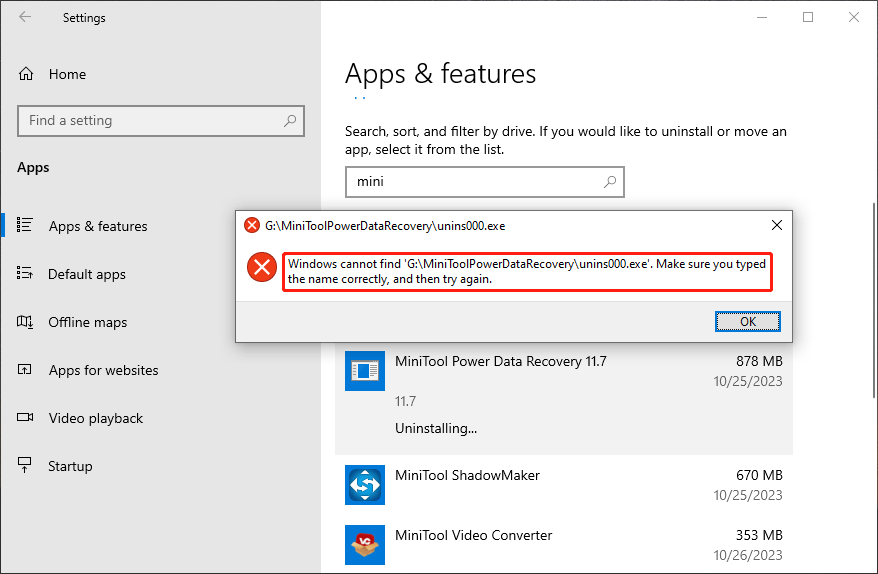 Windows Cannot Find Uninstall.exe File, Fix It Now Windows Cannot Find Uninstall.exe File, Fix It Now