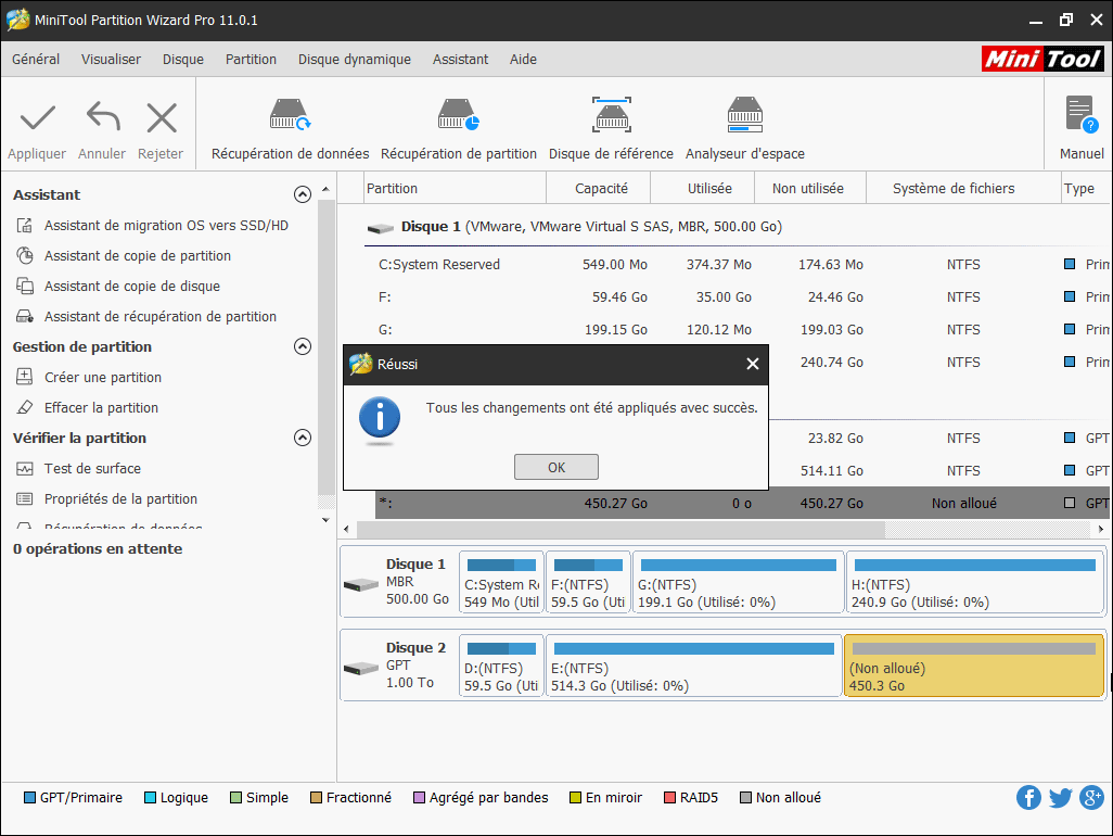 Comment définir active/inactive | MiniTool Partition Wizard
