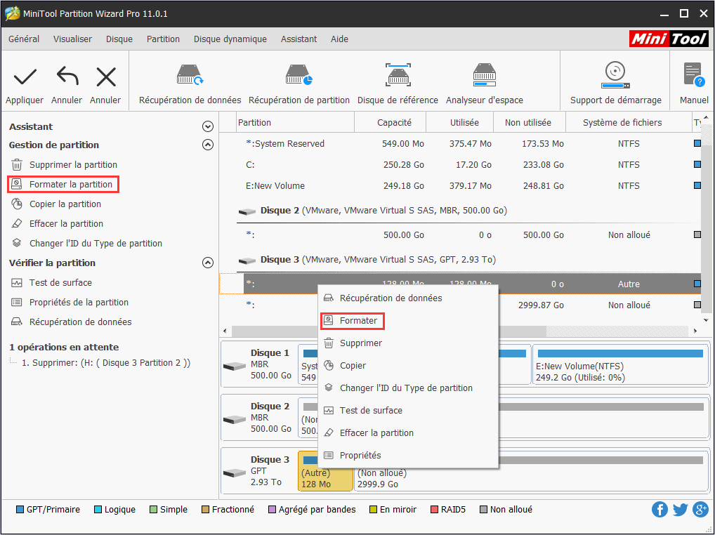 Comment Formater Une Partition Minitool Partition Wizard