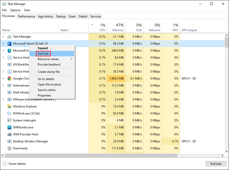 Fix Microsoft Word Has Stopped Working on PC & Recover Data