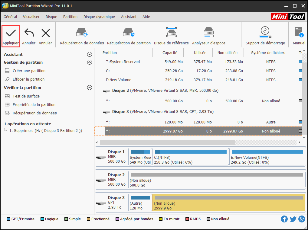 Comment Supprimer Une Partition Minitool Partition Wizard