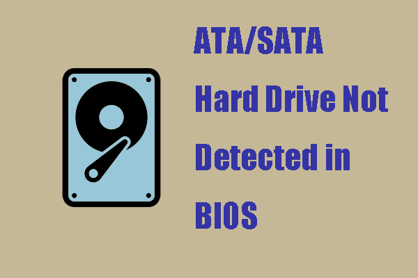 Resolved! Fix ATA/SATA Hard Drive Not Detected in BIOS