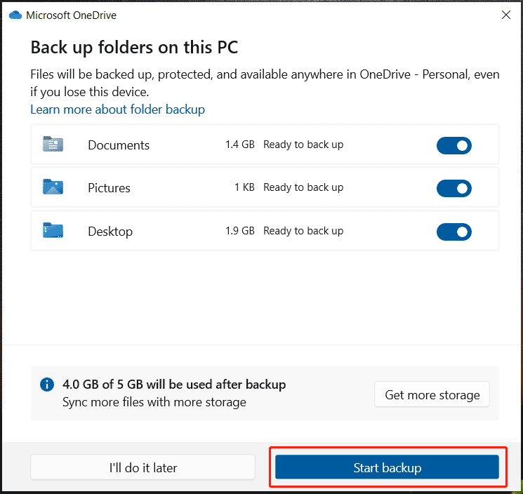 How to Backup Documents in Win11/10 (4 Tools) & on Mac/Mobile
