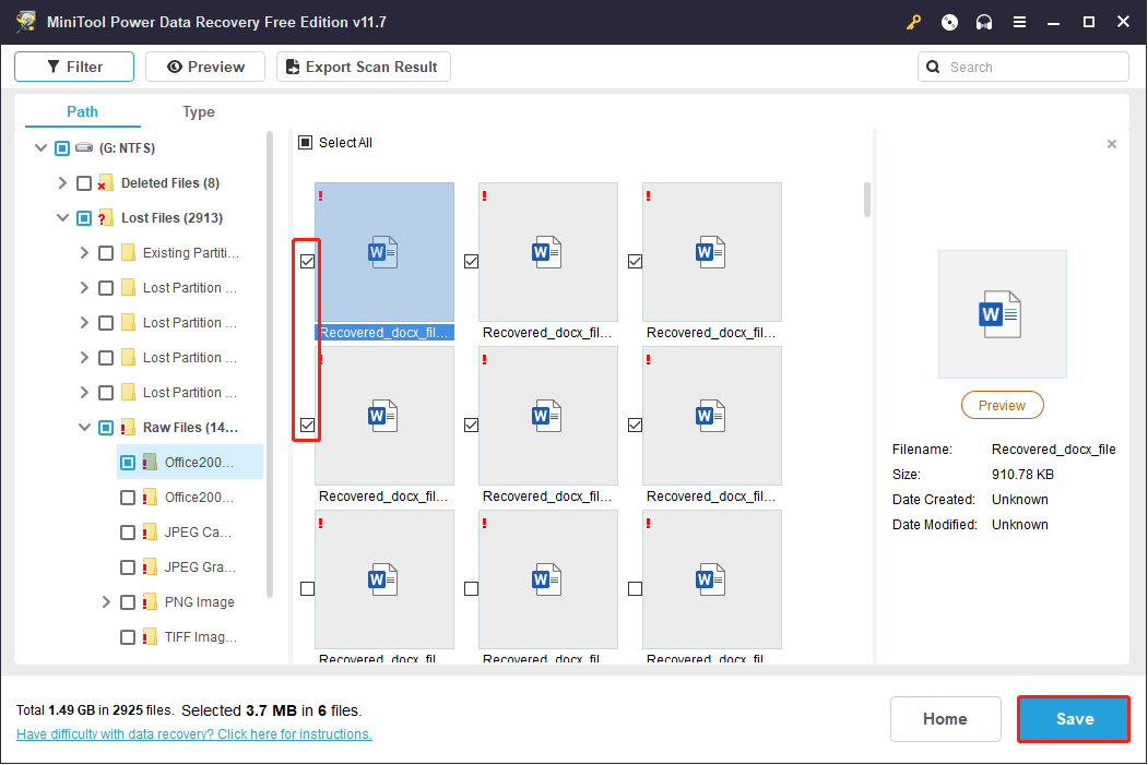 How to Recover Corrupted Files Efficiently to Minimize Losses