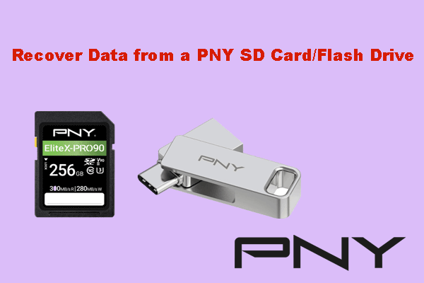 How to Recover Data from a PNY SD Card or Flash Drive?