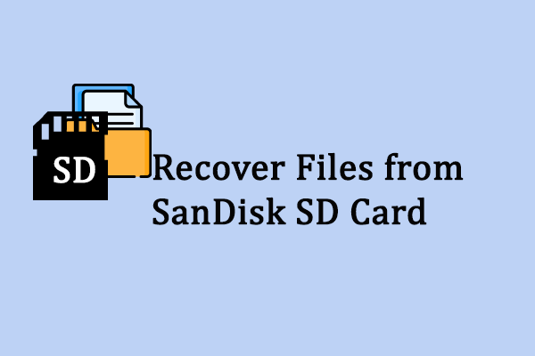 How to Perform a SanDisk SD Card Recovery