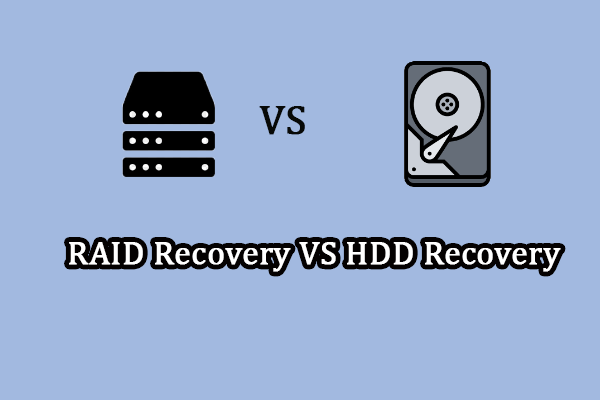 Difference Between RAID Recovery and Hard Drive Recovery