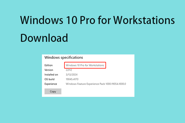 Windows 10 Pro for Workstations: How to Download and Install?