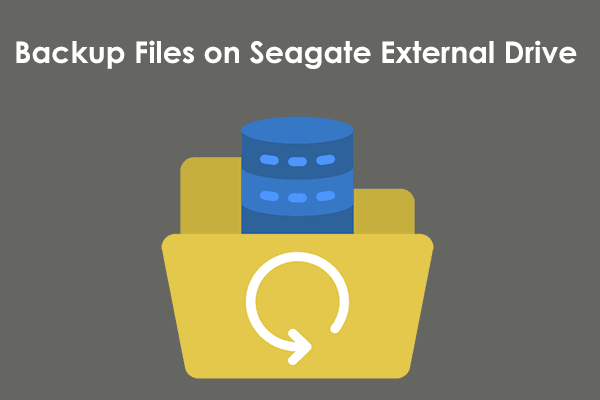 Backup Files On Seagate External Hard Drive 2 Options To Try