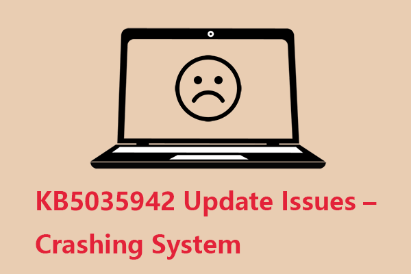 How to Resolve the KB5035942 Update Issues – Crashing System