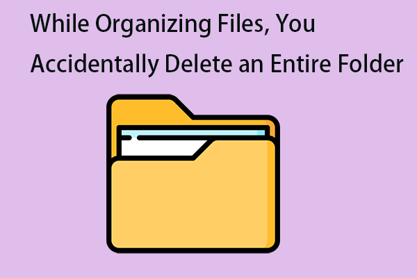You Accidentally Delete an Entire Folder While Organizing Files