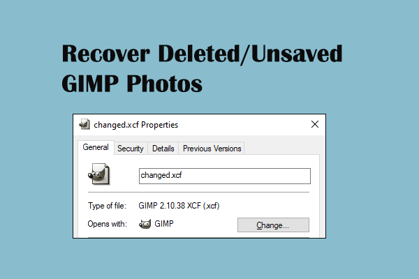 Guide to Recover GIMP Photos: Deleted/Unsaved Photo Recovery