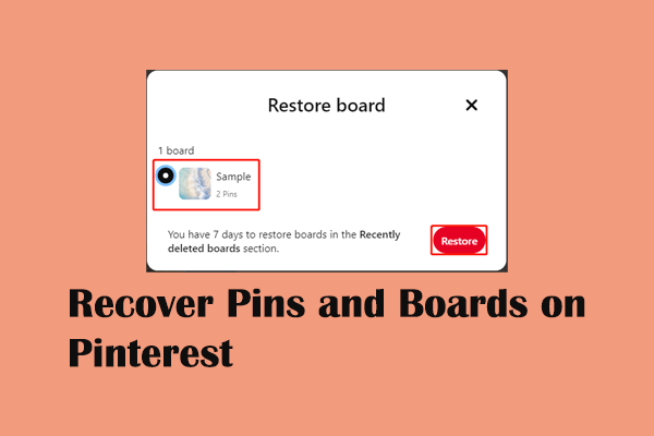 Community Tips to Recover Missing Pins and Boards on Pinterest