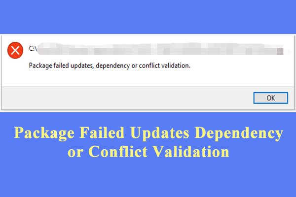 Fixed Package Failed Updates Dependency Or Conflict Validation 