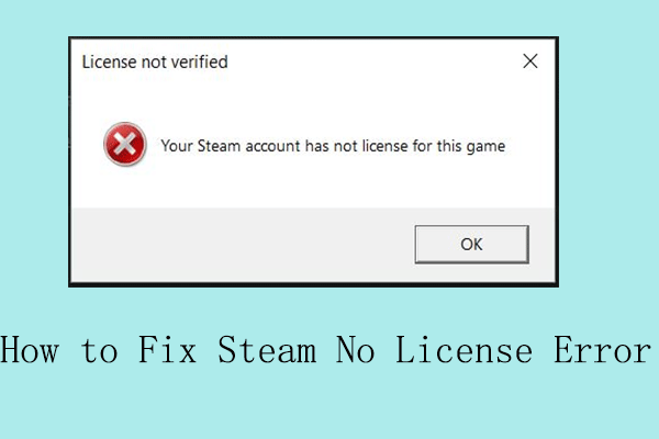 Easy Guide – Fix Steam No License Error While Launching Games