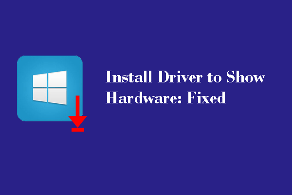 Install Driver to Show Hardware? Community Fixes Here