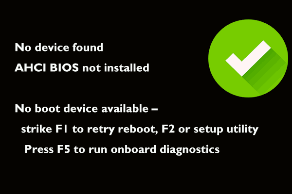 AHCI BIOS Not Installed Windows 11/10, A Roadmap for You!