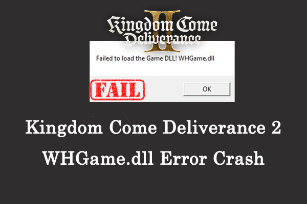Proven Fixes: Kingdom Come Deliverance 2 WHGame.dll Error