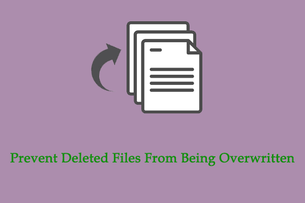 Epic Ideas: Prevent Deleted Files From Being Overwritten
