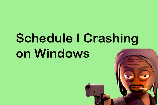 Schedule I Crashing on Windows? Read This Simple Guide