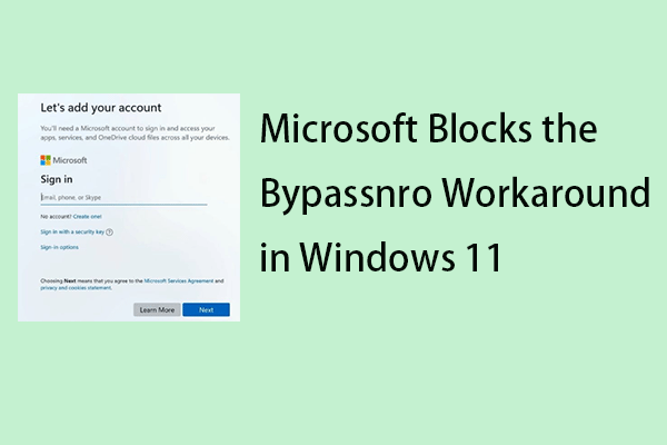 New Way to Bypass Microsoft Account Requirement in Windows 11