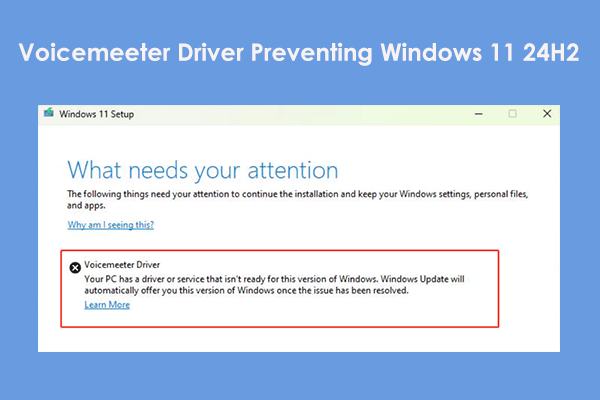 Voicemeeter Driver Preventing Windows 11 24H2: Proven Tips