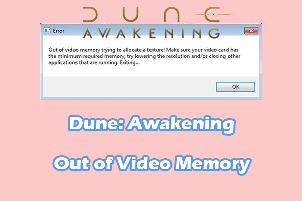 Proven Fixes for Dune: Awakening Out of Video Memory on PC