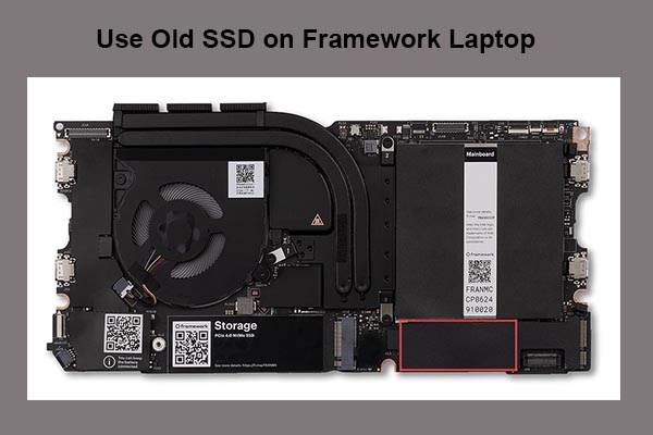 A Guide on How to Use Old SSD on DIY Framework Laptop