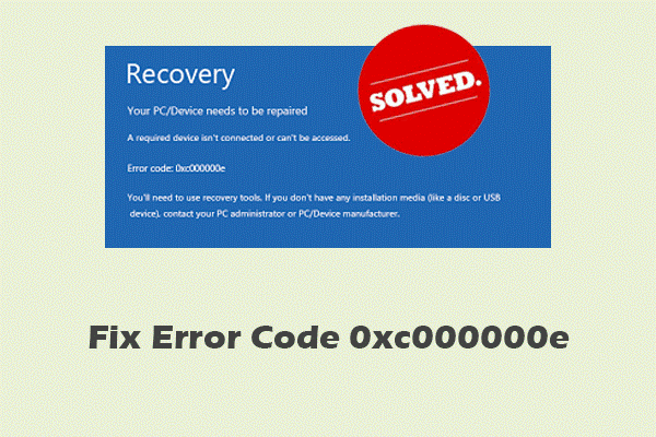 Discover the Ultimate Solutions for Error Code 0xc000000e