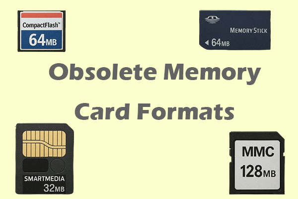 Obsolete Memory Card Formats: Here’s a Comprehensive Guide