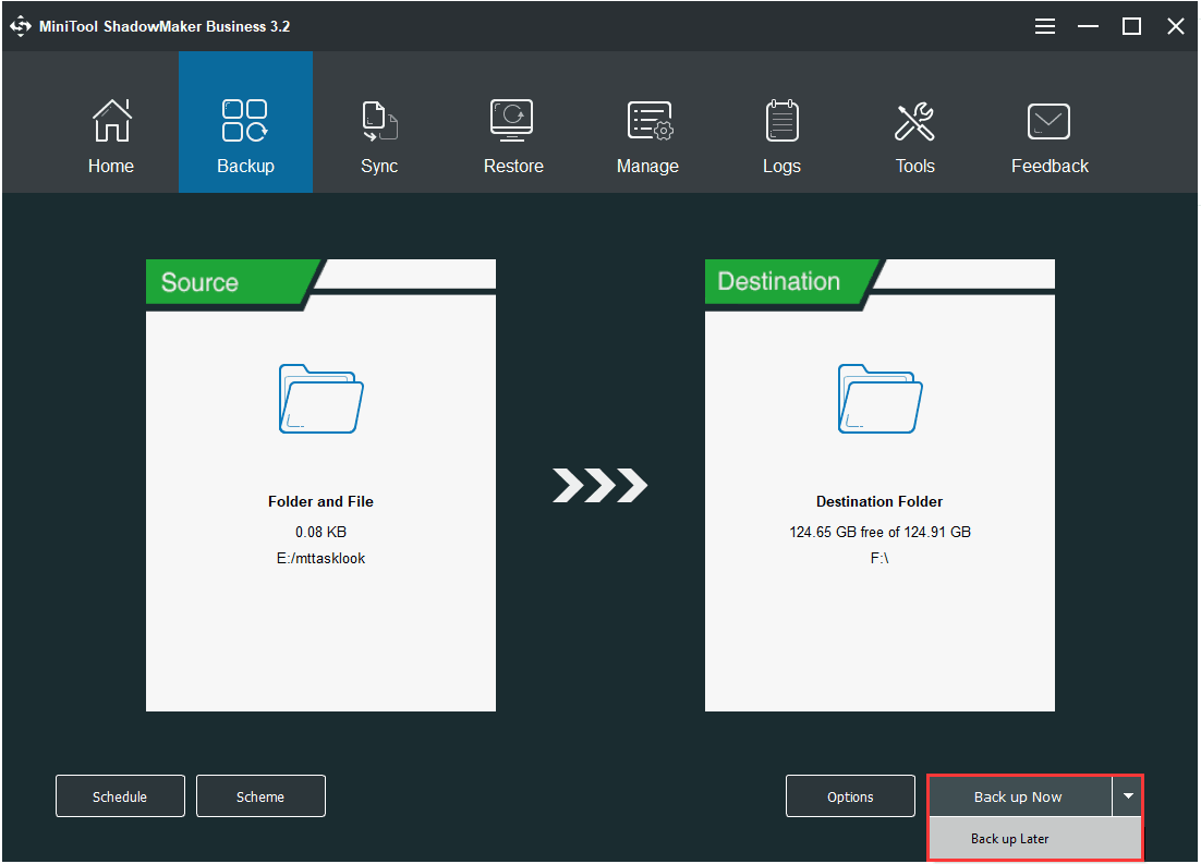 Requirements And Recommendation For Enterprise Backup Solution Minitool 6781