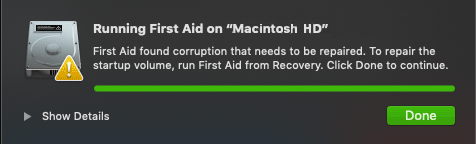 Run First Aid from Recovery | Repair a Mac Disk in Recovery Mode - MiniTool