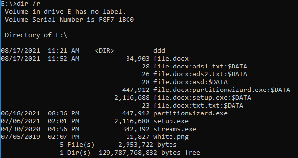 How To Create Open Detect And Remove Alternate Data Streams Minitool