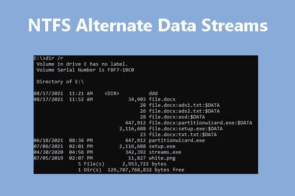 How To Create Open Detect And Remove Alternate Data Streams