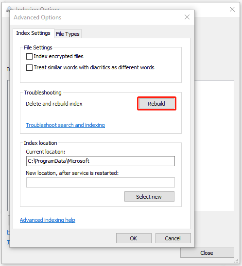 Windows 10 Indexing Is Not Running Useful Ways For You MiniTool